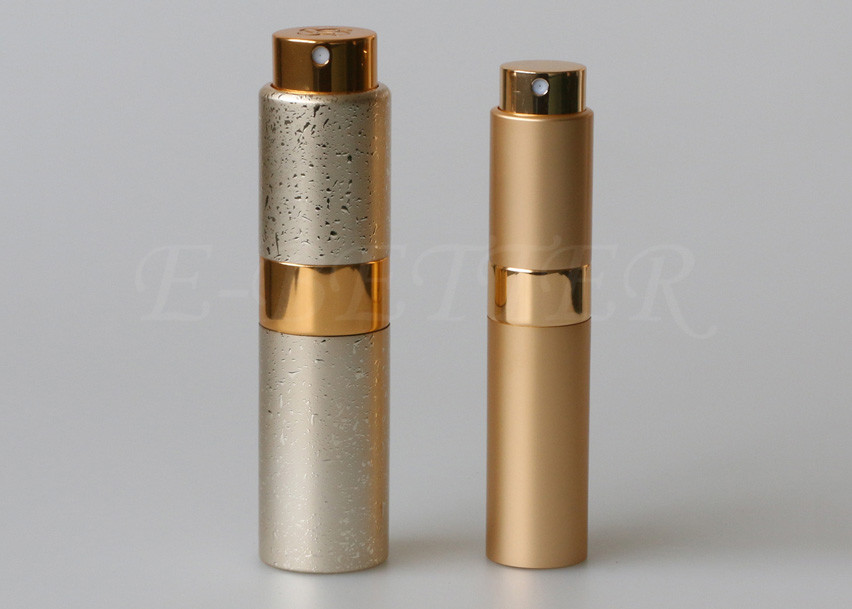 Scent Twist And Spritz Atomiser Small Size Glass Vial Aluminum Case